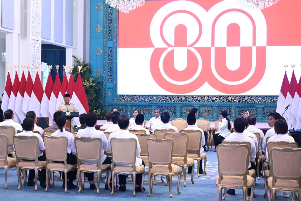 Presiden Prabowo Luncurkan Logo dan Tema Resmi HUT ke-80 RI: Simbol ...